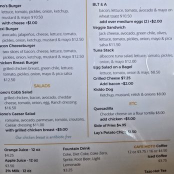 KONO’S CAFE - Updated October 2025 - 1861 Photos & 2269 Reviews - 704 ...