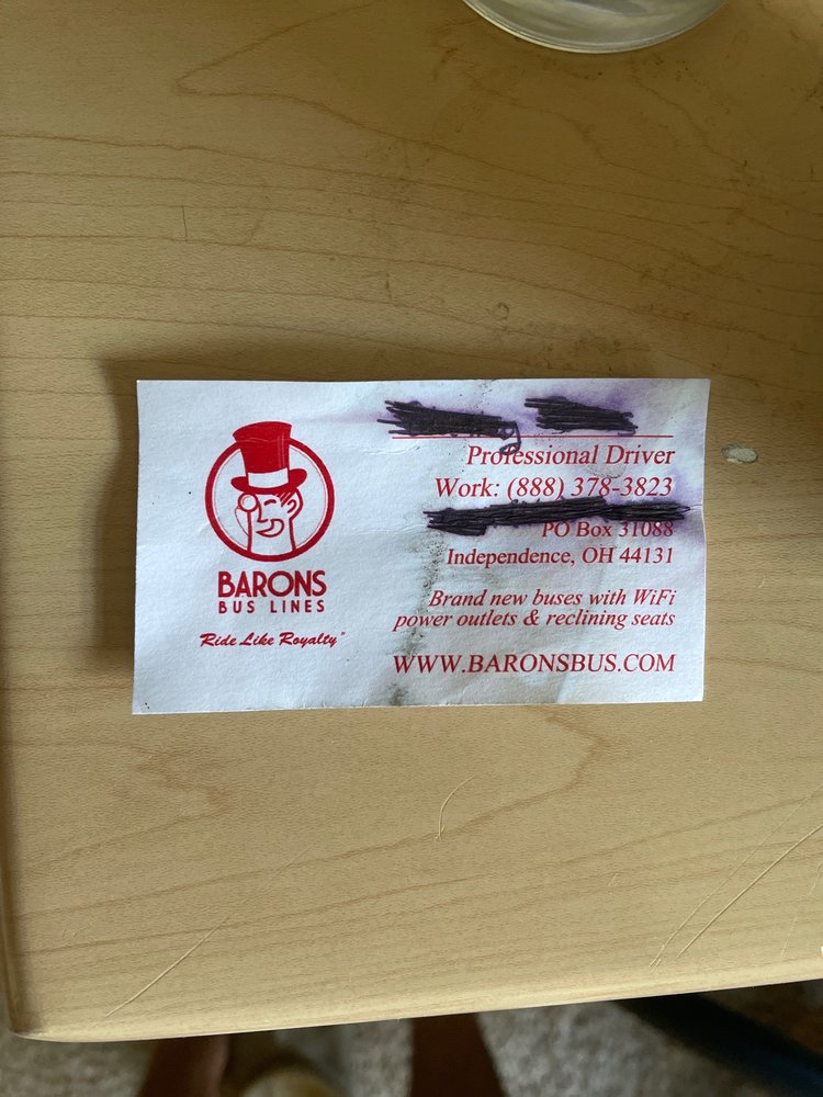BARONS BUS LINES - Updated September 2024 - 43 Reviews - 12800 ...