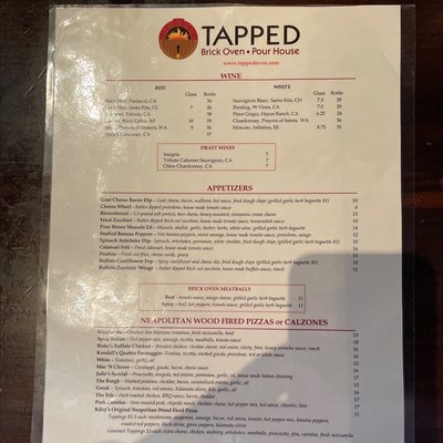 TAPPED BRICK OVEN & POUR HOUSE - Updated July 2025 - 172 Photos & 220 ...