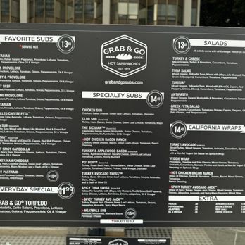 GRAB & GO SUBS - Updated March 2025 - 104 Photos & 207 Reviews - 109 W ...