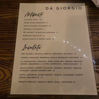 DA GIORGIO - Updated January 2026 - 164 Photos & 175 Reviews - 77 ...