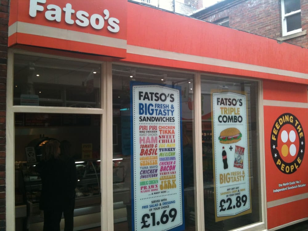 FATSO’S - 29 Post House Wynd, Darlington, United Kingdom - Fast Food ...