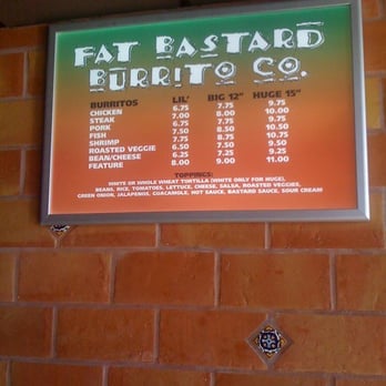 FAT BASTARD BURRITO - Updated May 2026 - 34 Photos & 103 Reviews - 1180 ...