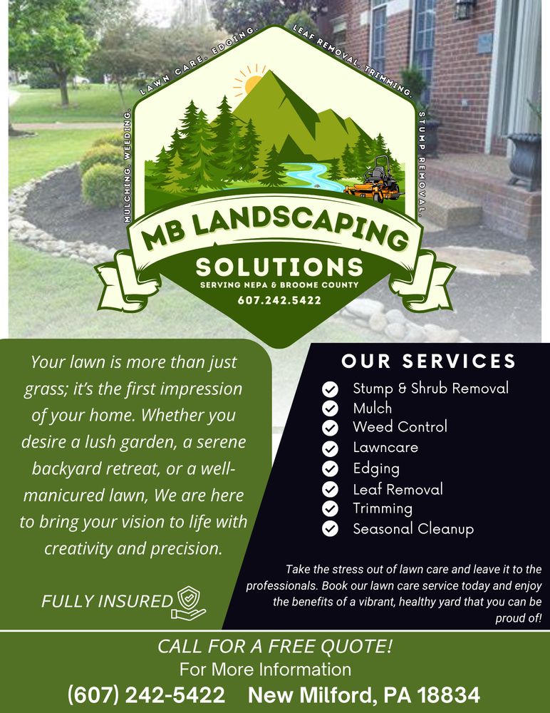 MB LANDSCAPING SOLUTIONS - Updated June 2025 - Request a Quote - New ...