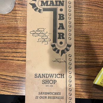 THE MAIN BAR SANDWICH SHOP - Updated December 2025 - 67 Photos & 155 ...