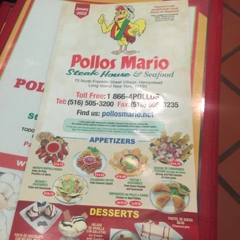 POLLOS MARIO STEAK HOUSE & SEAFOOD - Updated October 2025 - 123 Photos ...