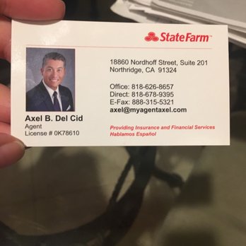AXEL DEL CID - STATE FARM INSURANCE AGENT - Updated November 2024 - 24 ...