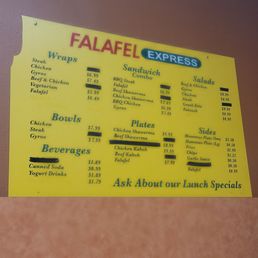 FALAFEL EXPRESS - Updated April 2025 - 77 Photos & 153 Reviews - 320 E ...