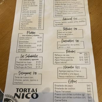 TORTAS NICO - Updated December 2025 - 15 Photos - Av. Tecnológico 3005 ...