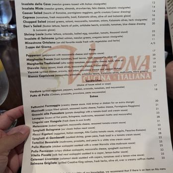 VERONA CUCINA ITALIANA - Updated January 2026 - 178 Photos & 288 ...