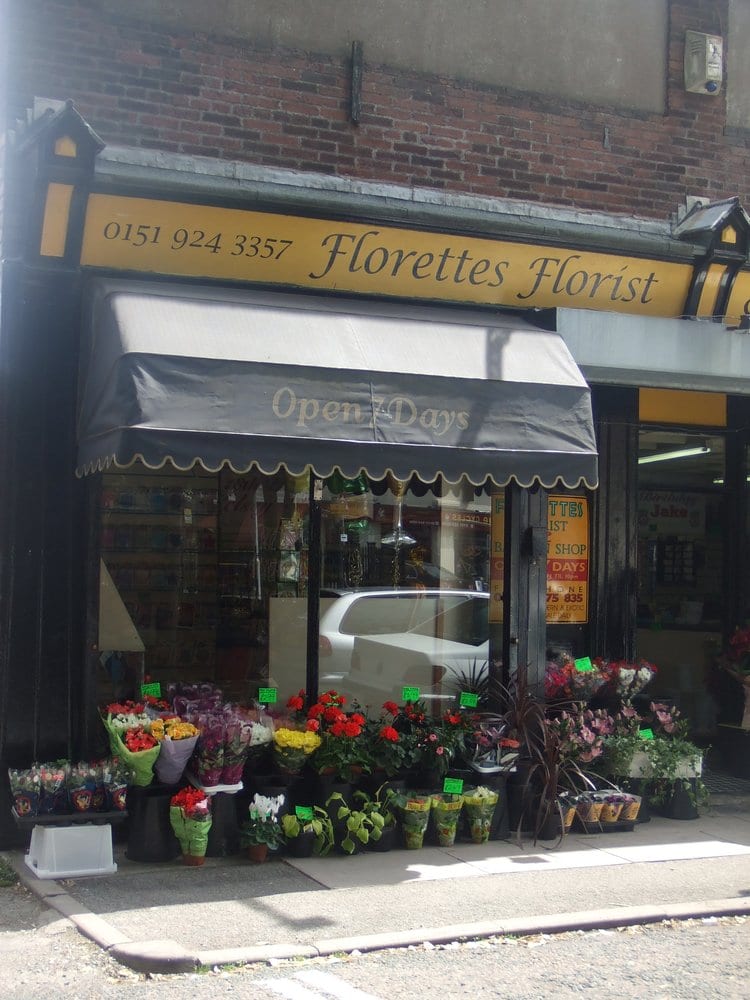 FLORETTES FLORIST & BALLOON SHOP - 2b-2c Carnegie Avenue, Liverpool ...