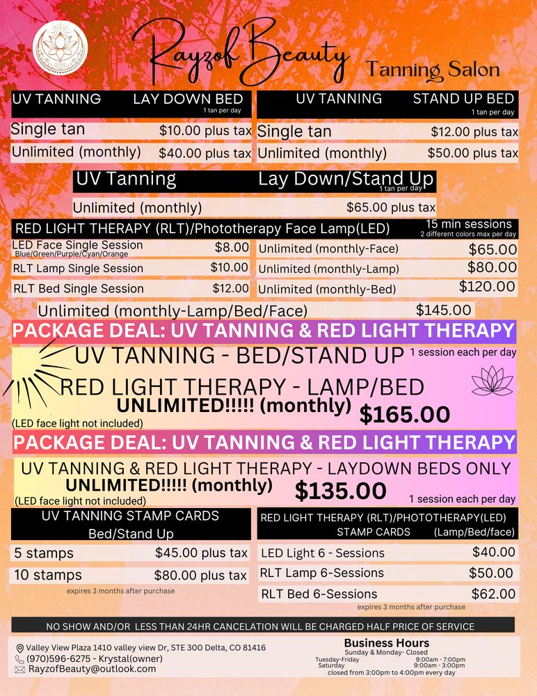 RAYZ OF BEAUTY - Updated January 2026 - Request an Appointment - 22 ...