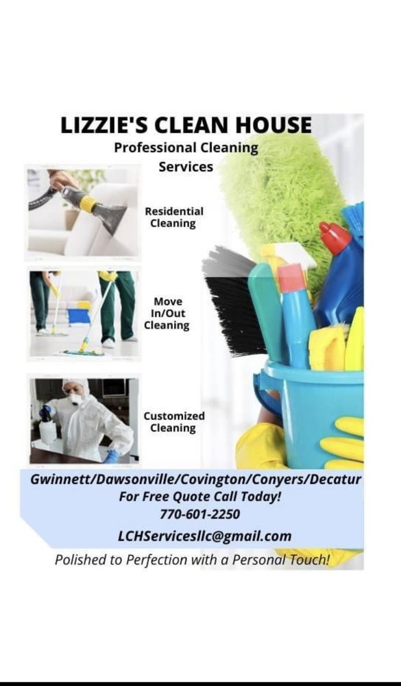 LIZZIE’S CLEAN HOUSE - Request a Quote - Bethlehem, Georgia - Home ...