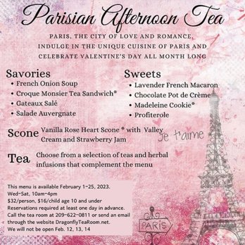 DRAGONFLY TEA ROOM - Updated July 2024 - 155 Photos & 130 Reviews - 835 ...