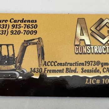 ACC CONSTRUCTION - Updated October 2025 - 15 Photos - 1430 Fremont Blvd ...