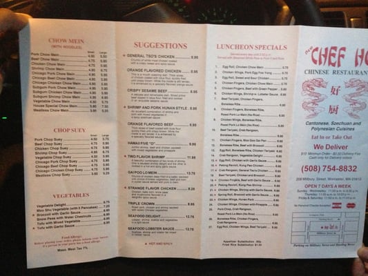 NEW CHEF HO RESTAURANT - Updated August 2024 - 11 Photos & 36 Reviews ...