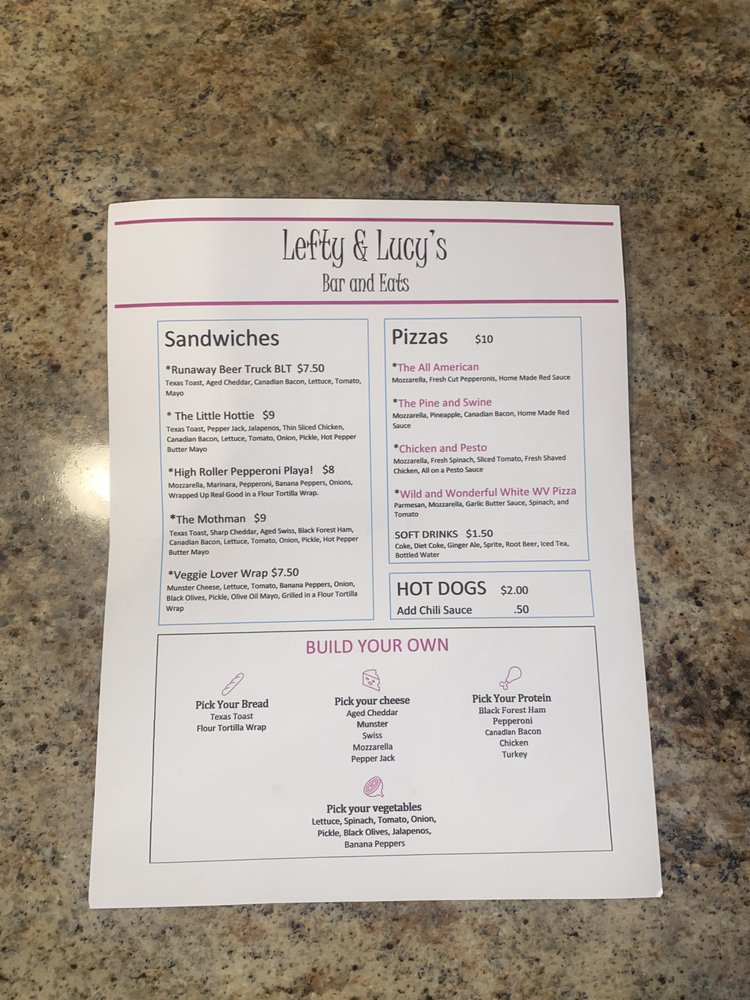 LEFTY AND LUCY’S - Updated July 2025 - Morgantown, West Virginia - Beer ...