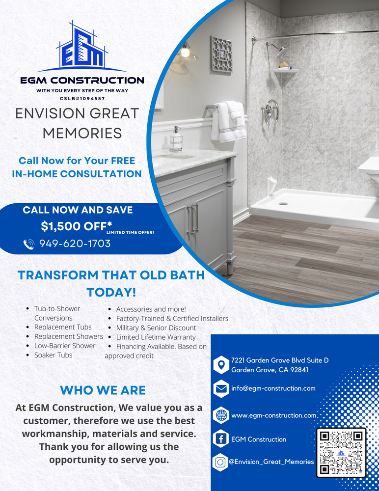 EGM CONSTRUCTION - Updated December 2025 - 38 Photos - 7221 Garden ...