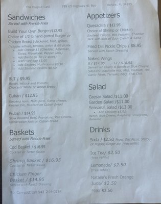 THE DUGOUT CAFE - Updated December 2025 - 16 Photos & 17 Reviews - 789 ...