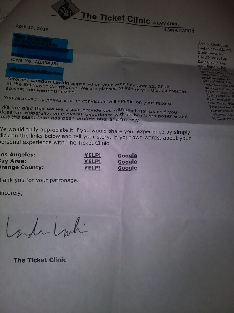 THE TICKET CLINIC - 17 Photos & 108 Reviews - DUI Law - 5595 E 7th St ...