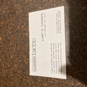 GOODIN LAW - Updated June 2025 - 15 Reviews - 3440 E Russell Rd, Las ...