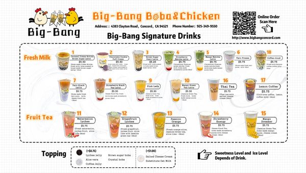 BIG-BANG BOBA & CHICKEN - Updated April 2025 - 312 Photos & 173 Reviews ...
