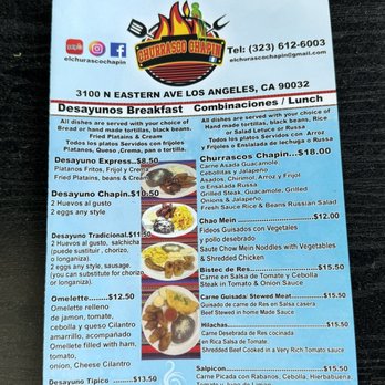 EL CHURRASCO CHAPIN - Updated May 2026 - 23 Photos & 15 Reviews - 3100 ...