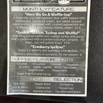 WAFFLES INCAFFEINATED - UPPER ST. CLAIR - Updated December 2025 - 65 ...
