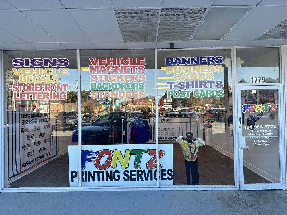 FONTZ PRINTING & DESIGNS - Updated July 2025 - Request a Quote ...