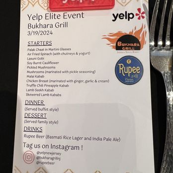 BUKHARA GRILL INDIAN SPICE RAVE - Updated October 2025 - 34 Photos & 26 ...