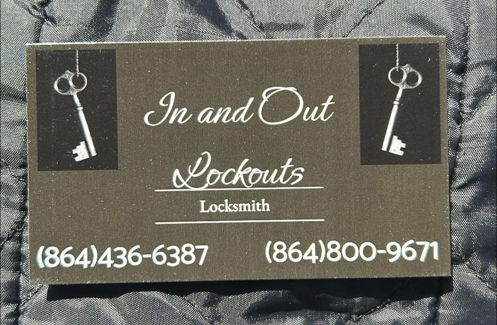 IN AND OUT LOCKOUTS - Updated March 2025 - Request a Quote - Greenville ...