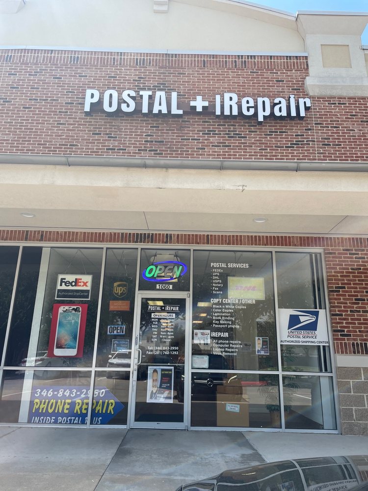 POSTAL PLUS IREPAIR - Updated July 2025 - 8019 West Grand Pkwy S ...