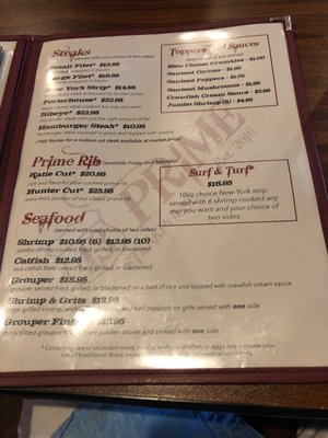 43 PRIME STEAKHOUSE - Seafood - 13620 Hwy 43 N, Northport, AL ...