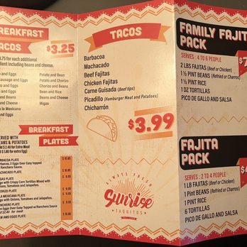 SUNRISE TAQUITOS - Updated October 2025 - 46 Reviews & 40 Photos - 8552 ...