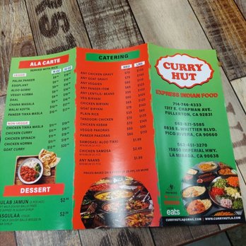 CURRY HUT INDIAN FOOD - 385 Photos & 646 Reviews - 8838 Whittier Blvd ...