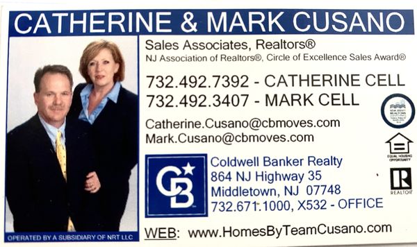 TEAM CUSANO COLDWELL BANKER REALTY - Contact Agent - 20 Photos - 864 ...