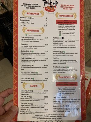 THAI’D UP - Updated December 2025 - 1835 3rd Ave N, Escanaba, Michigan ...