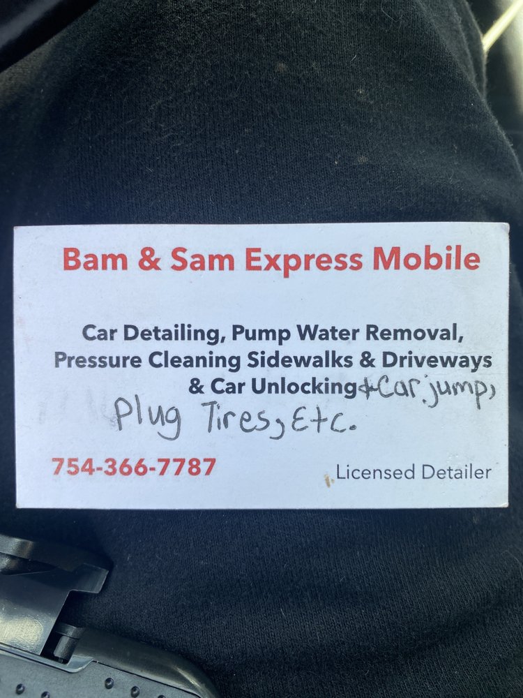 BAM AND SAM EXPRESS MOBILE - Updated May 2025 - 2621 NW 2nd St, Pompano ...