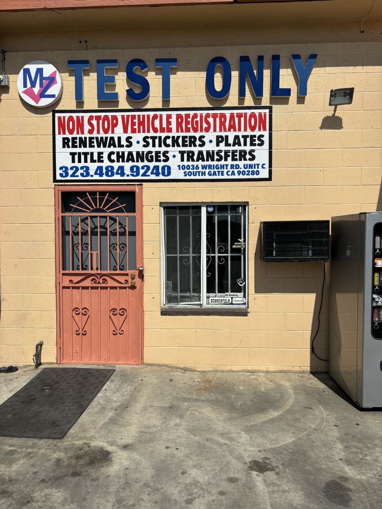 NON STOP VEHICLE REGISTRATION - Updated July 2024 - Request Information ...