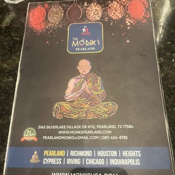 THE MONK’S INDIAN BISTRO - PEARLAND - Updated October 2025 - 253 Photos ...