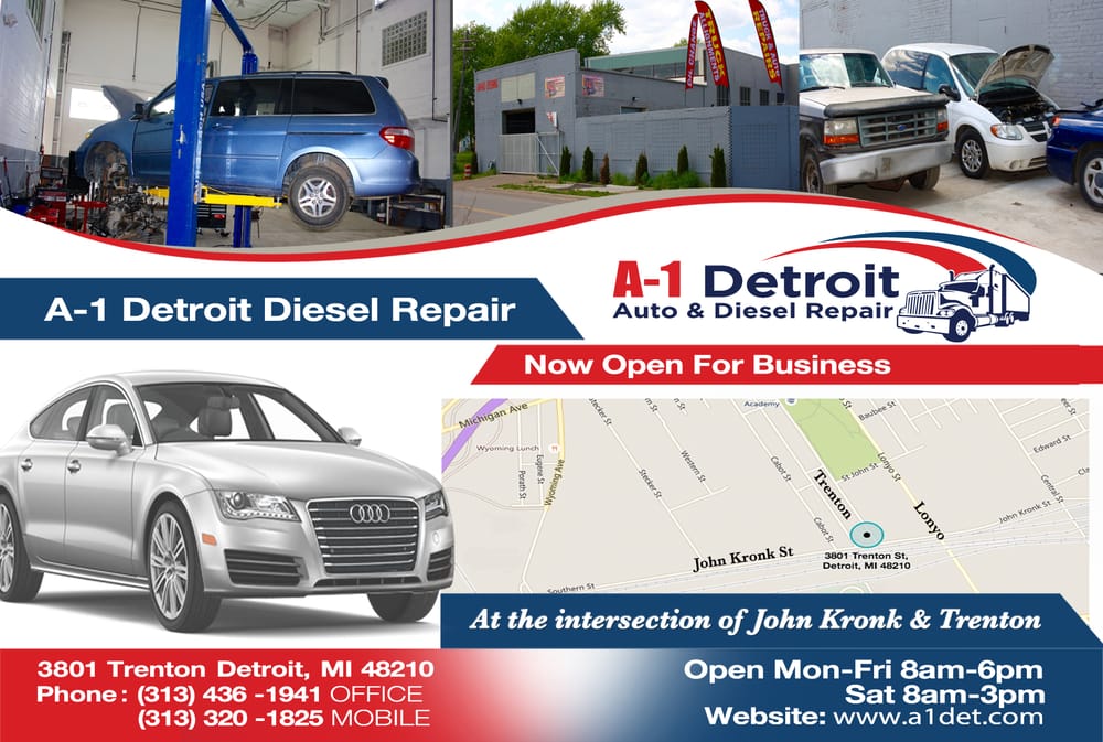 A1DETROIT AUTO AND DIESEL REPAIR - Updated April 2025 - 3801 Trenton St ...
