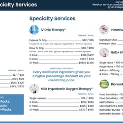 RESTORE HYPER WELLNESS - 14 Photos & 10 Reviews - 4871 Meadows Rd, Lake ...