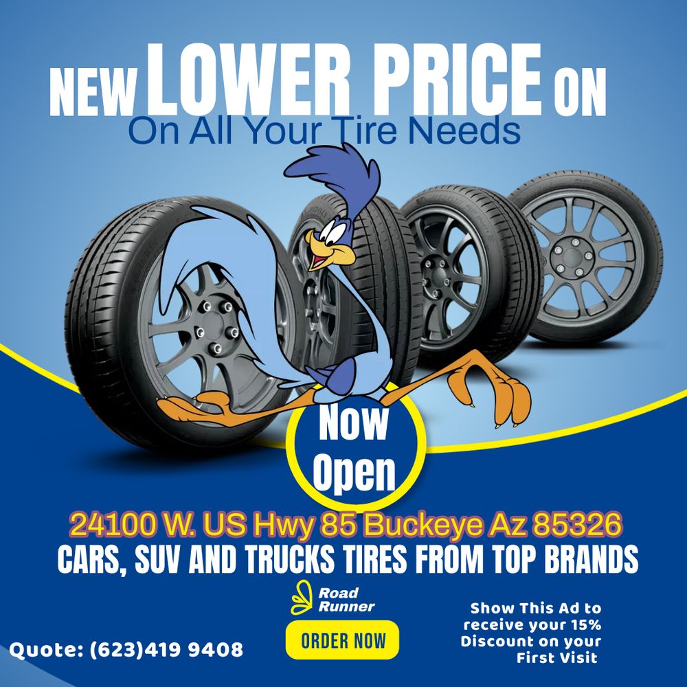 ROAD RUNNER TIRE SERVICE - Updated December 2025 - 17 Photos - 24100 W ...