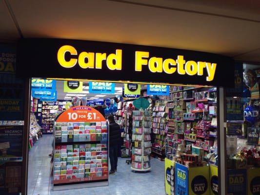 THE CARD FACTORY - Updated December 2024 - Unit 4 Upper Mall East Level ...