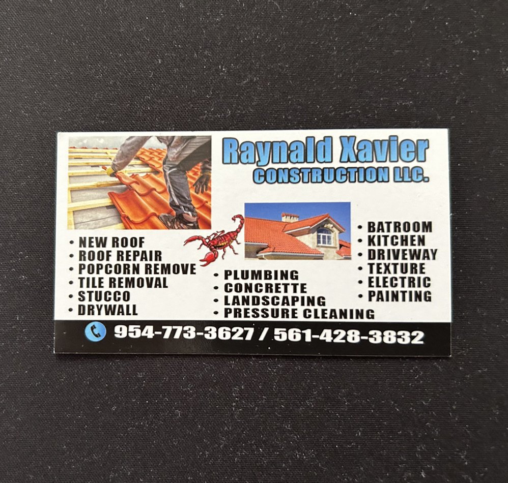 RAYNALD XAVIER CONSTRUCTION - Updated May 2024 - Request Consultation ...