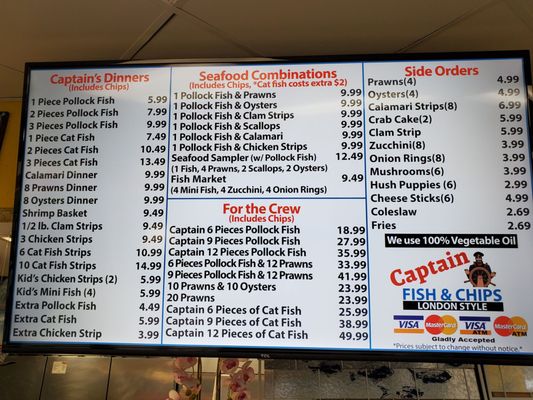 CAPTAIN FISH & CHIPS - 52 Photos & 89 Reviews - 6676 Valley Hi Dr ...