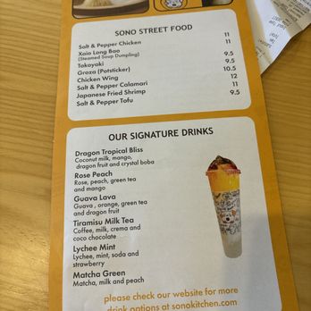 SONO KITCHEN & BOBA - Updated September 2025 - 148 Photos & 36 Reviews ...