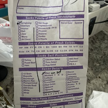 SACKS SANDWICHES - HARDY - Updated December 2024 - 135 Photos & 188 ...