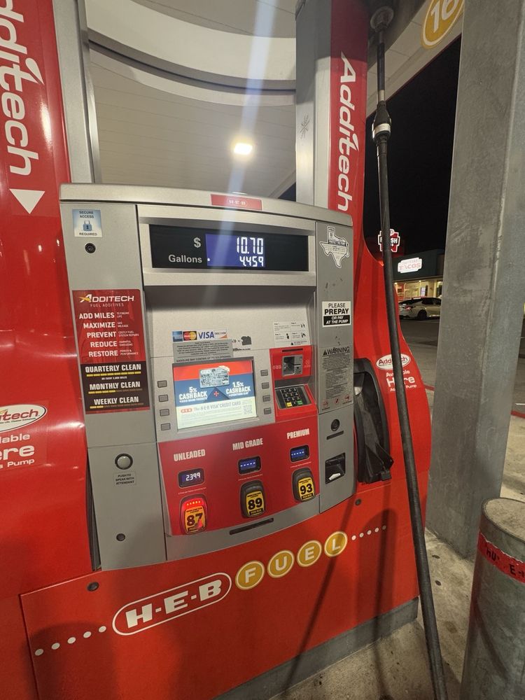 H-E-B FUEL - Updated June 2026 - 5008 Gattis School Rd, Hutto, Texas ...