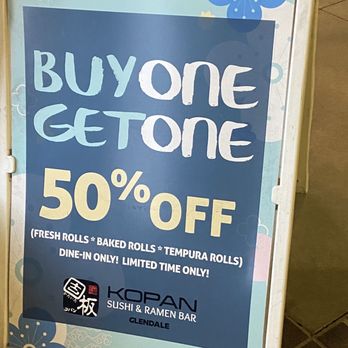 KOPAN SUSHI & RAMEN BAR - GLENDALE - 1252 Photos & 1230 Reviews - 126 N ...